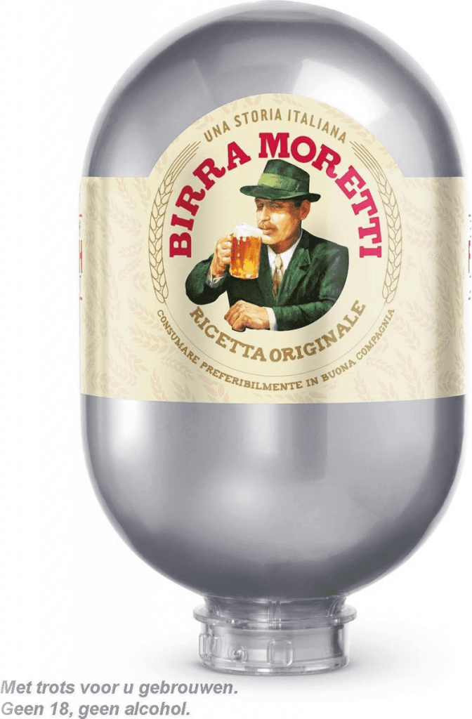 BIRRA MORETTI BLADE FUST 8 LTR. – Wijnhandel en Slijterij Brouwer